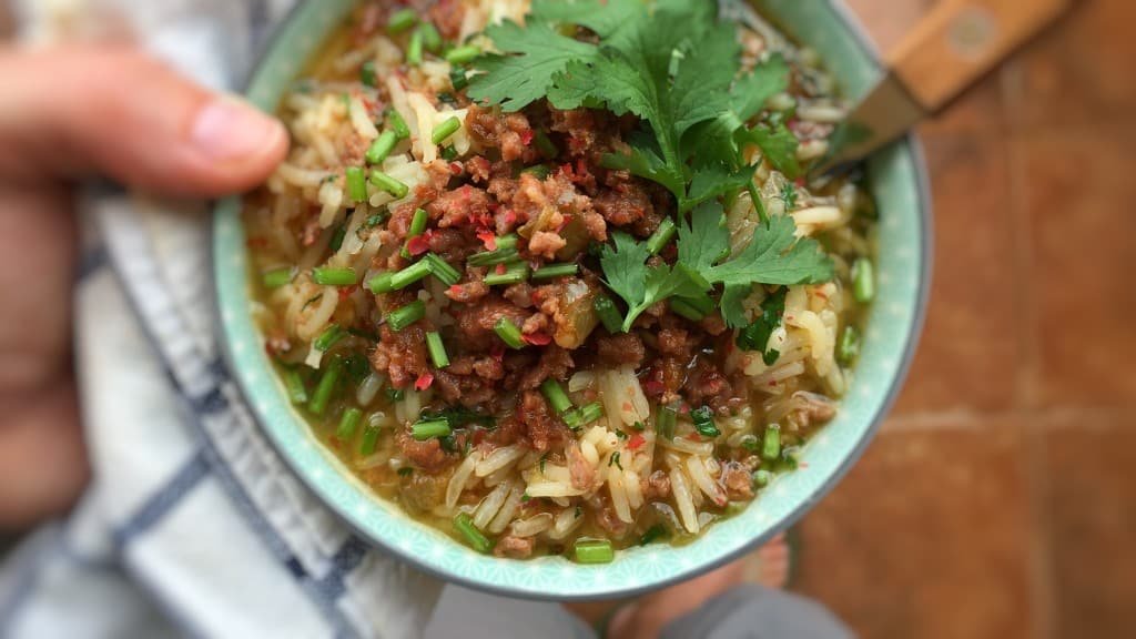 Sweet And Sour Thai Rice Soup Simple Tasty Good