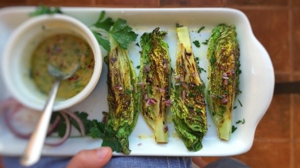Best Grilled Romaine Lettuce Recipe | Simple. Tasty. Good.