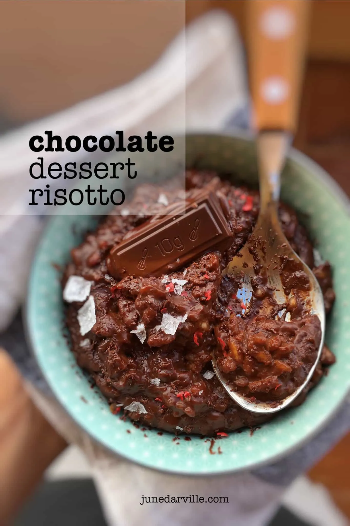 Easy Chocolate Dessert Risotto Recipe | Simple. Tasty. Good.