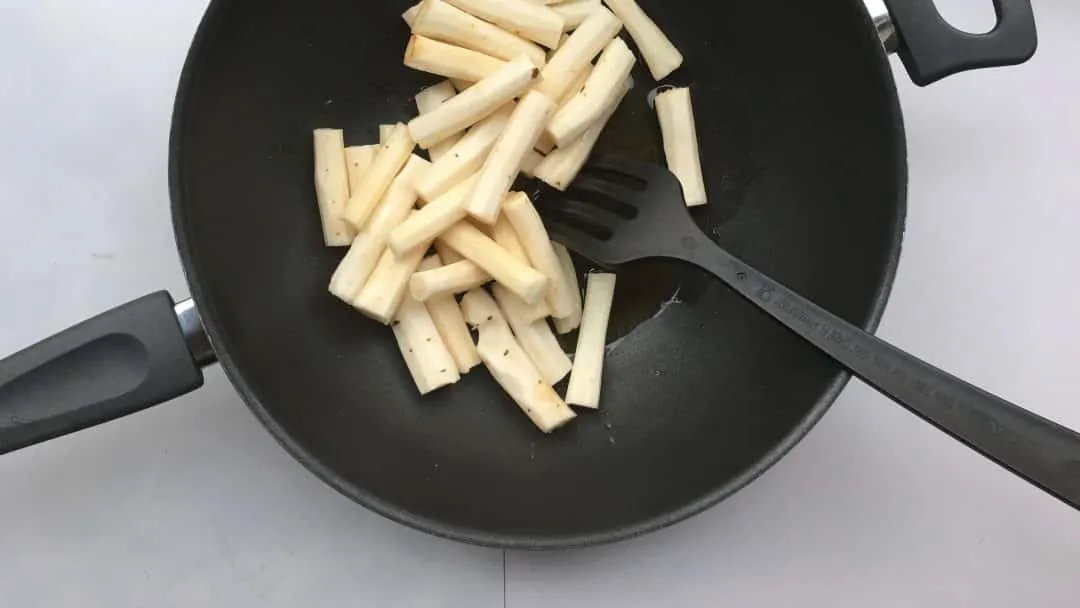 Easy Oven Roasted Salsify with Lemon | Simple. Tasty. Good.