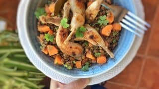 Easy Lentil Stew with Quail Recipe | Simple. Tasty. Good.