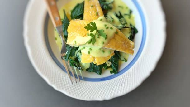 Easy Smoked Haddock with Spinach | Simple. Tasty. Good.