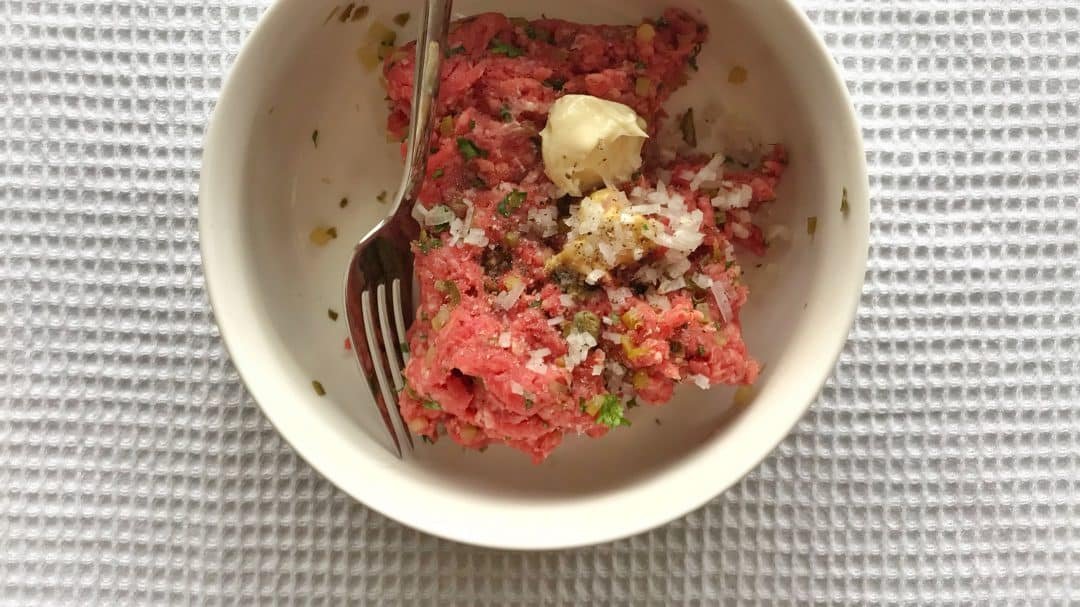 Best Classic Belgian Steak Tartare | Simple. Tasty. Good.