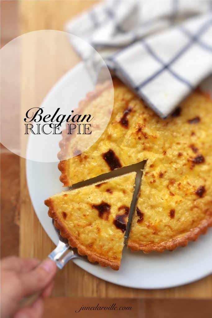 Best Homemade Belgian Rice Pie Recipe (from scratch)
