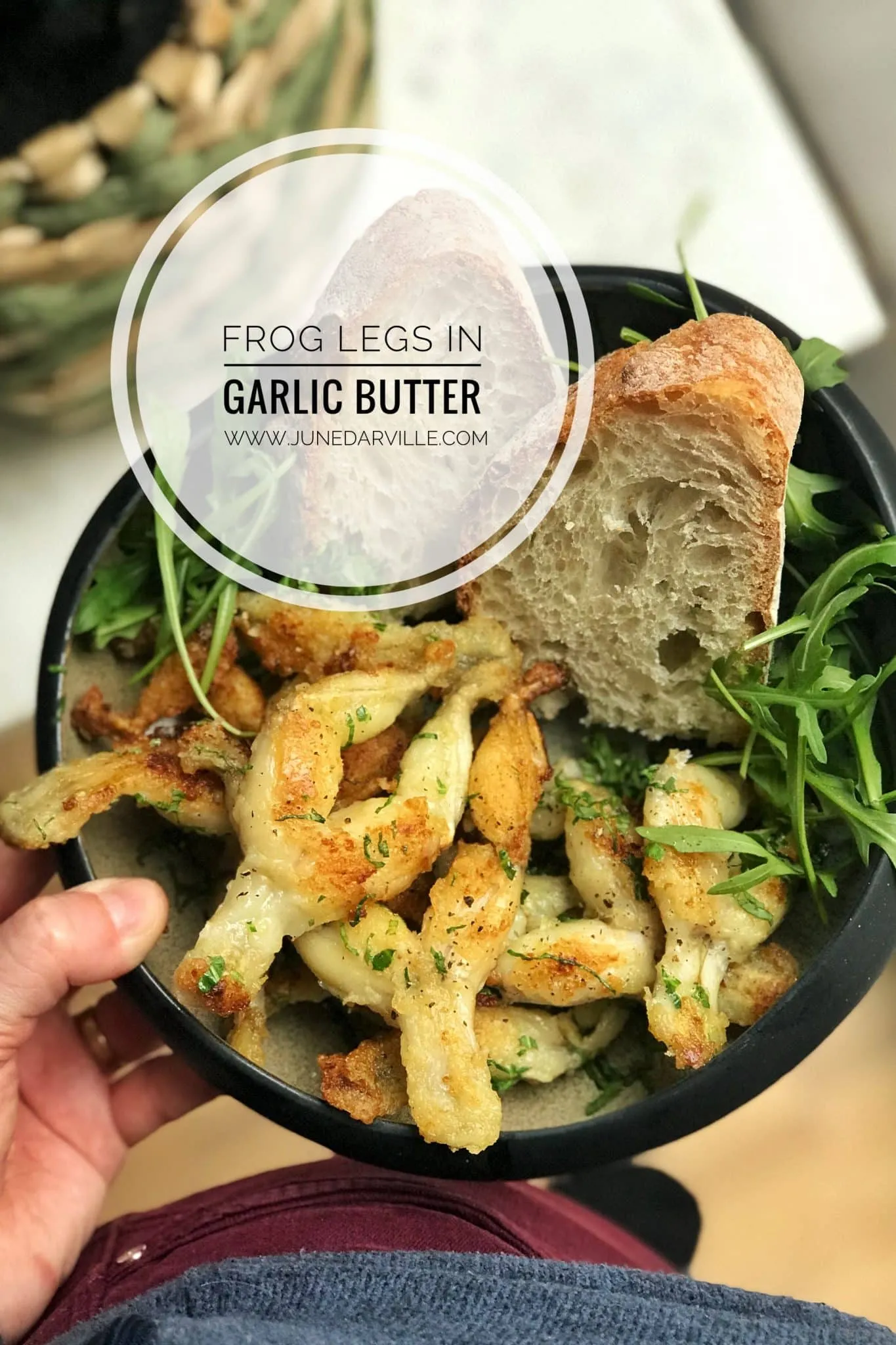Best 10 Minute Garlic Butter Frog Legs Recipe | Simple. Tasty. Good.