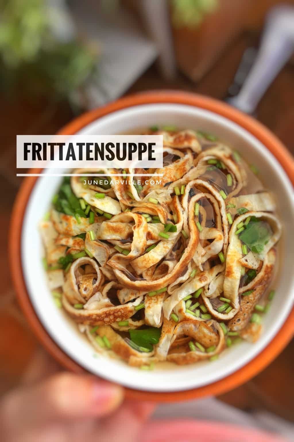 Best Frittatensuppe (Sliced Crepe Broth) | Simple. Tasty. Good.