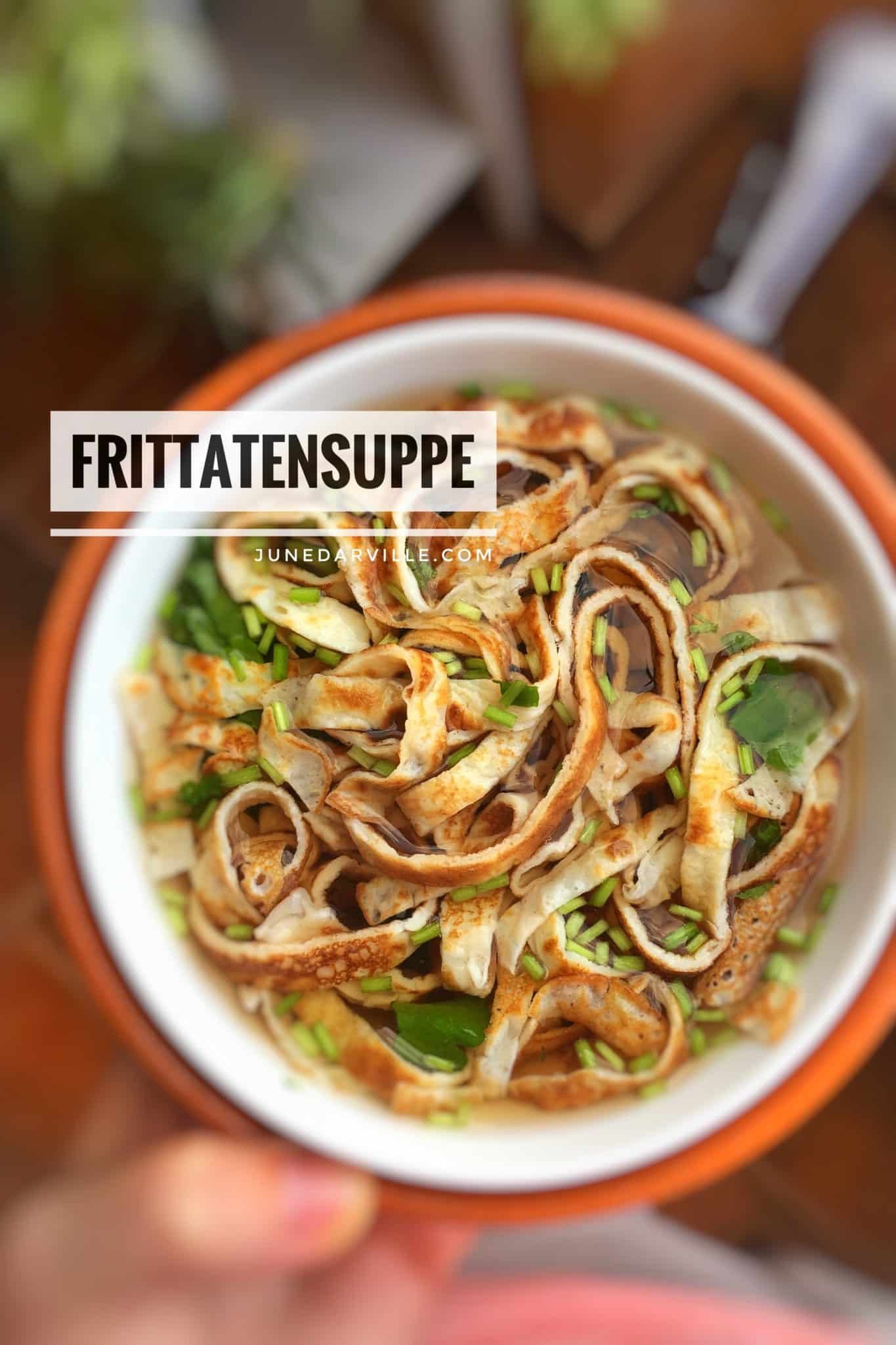 Best Frittatensuppe (Sliced Crepe Broth) | Simple. Tasty. Good.