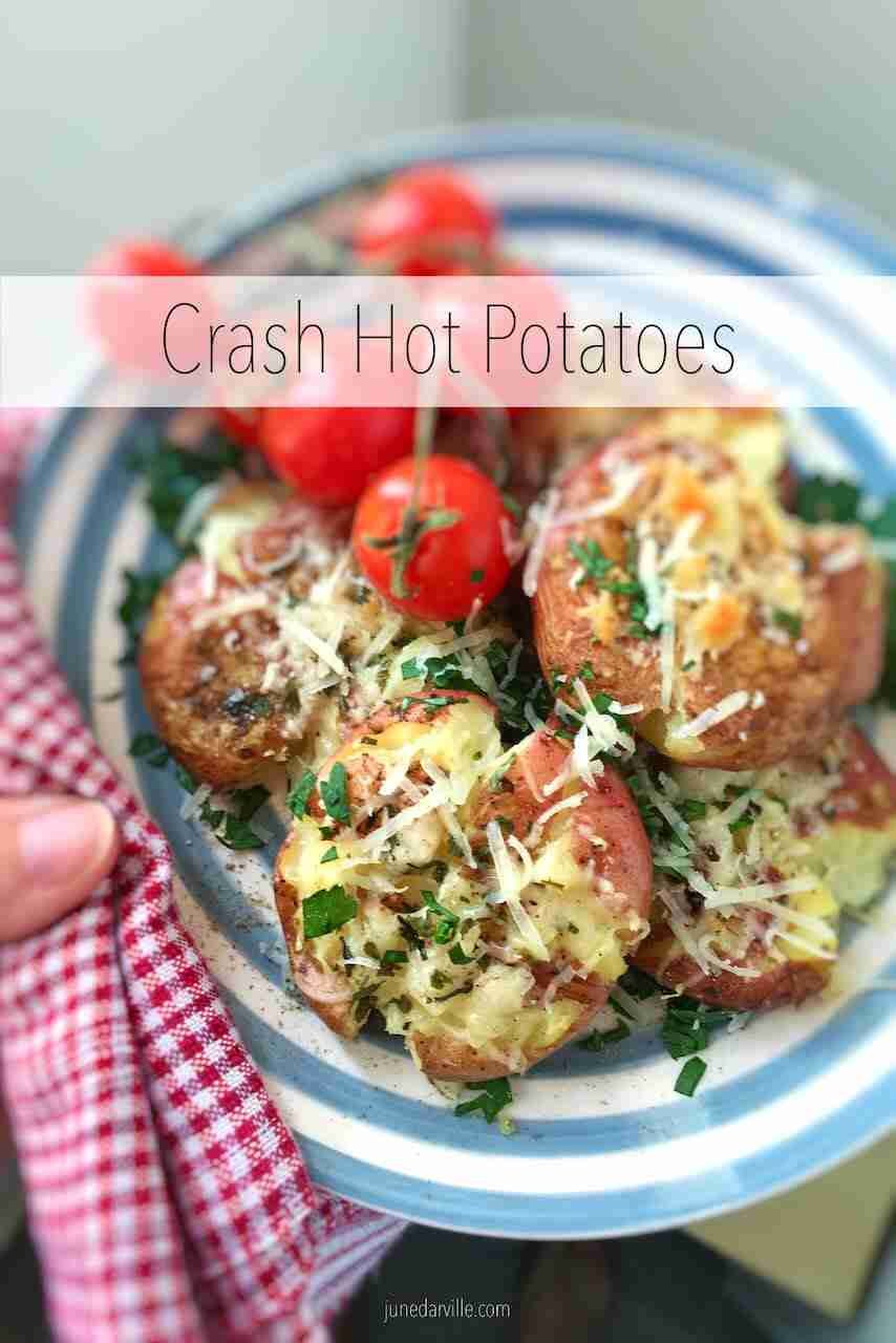Easy Cheesy Crash Hot Potatoes | Simple. Tasty. Good.